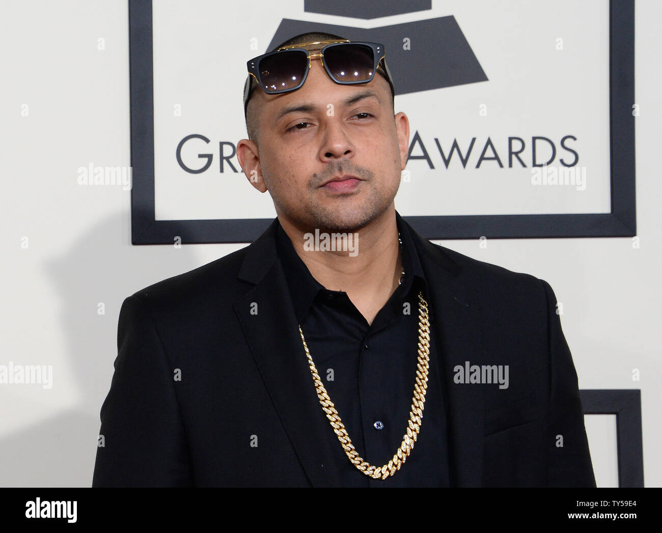 Sean Paul arrives for the 57th Grammy Awards at Staples Center in Los ...