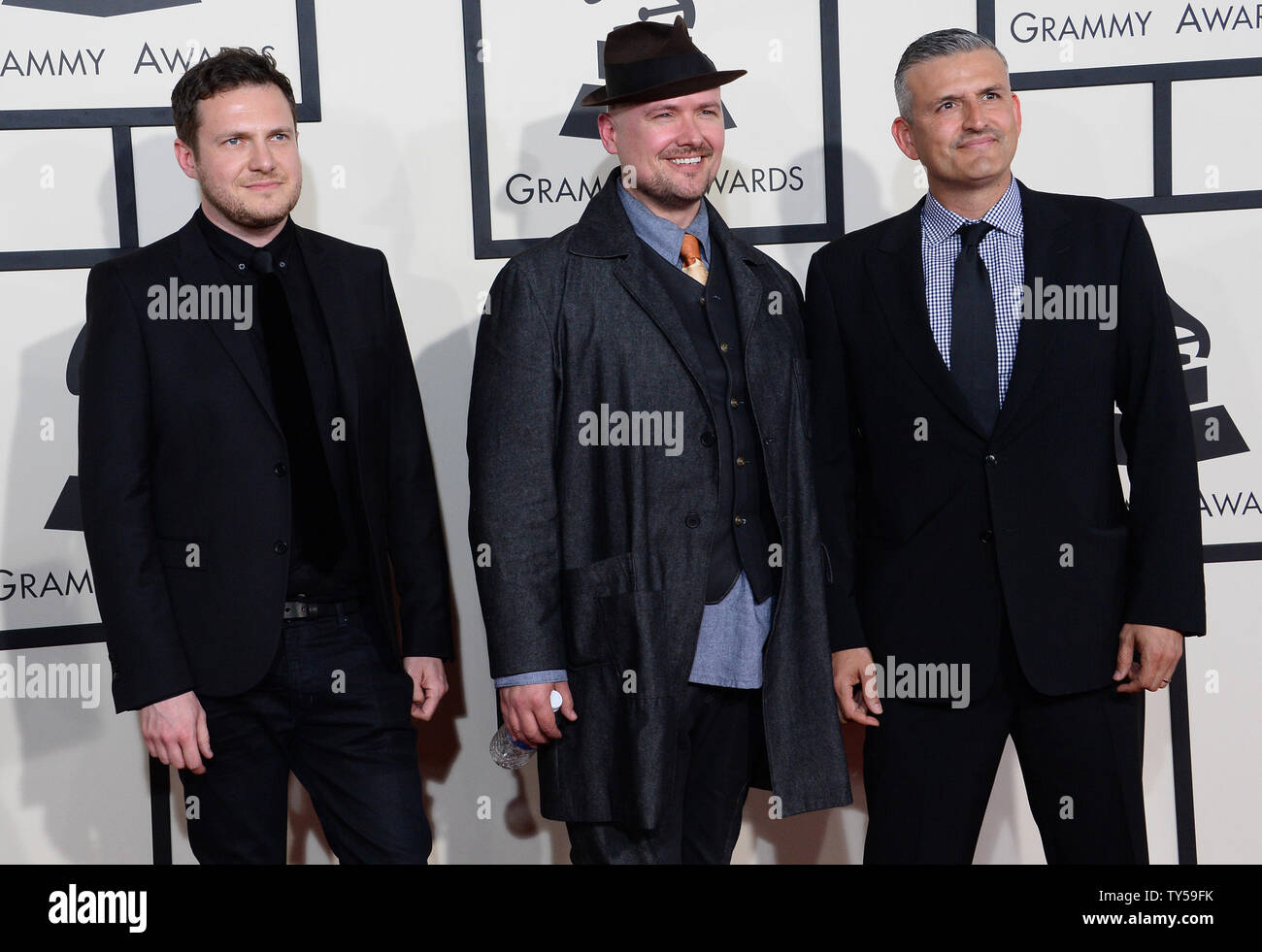 The Invisible Men arrives for the 57th Grammy Awards at Staples Center ...
