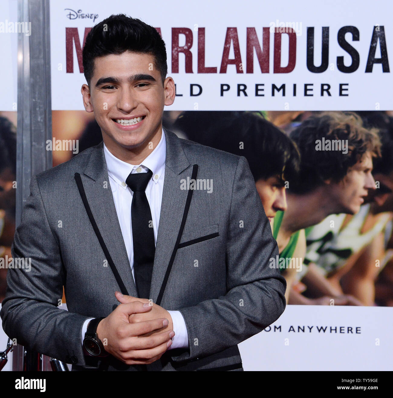 Cast member Hector Duran attends the premiere of the motion picture ...