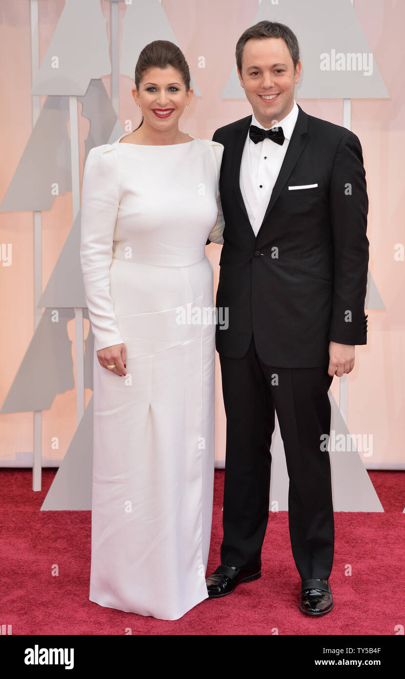 Ido Ostrowsky and Nora Grossman arrive at the 87th Academy Awards at ...