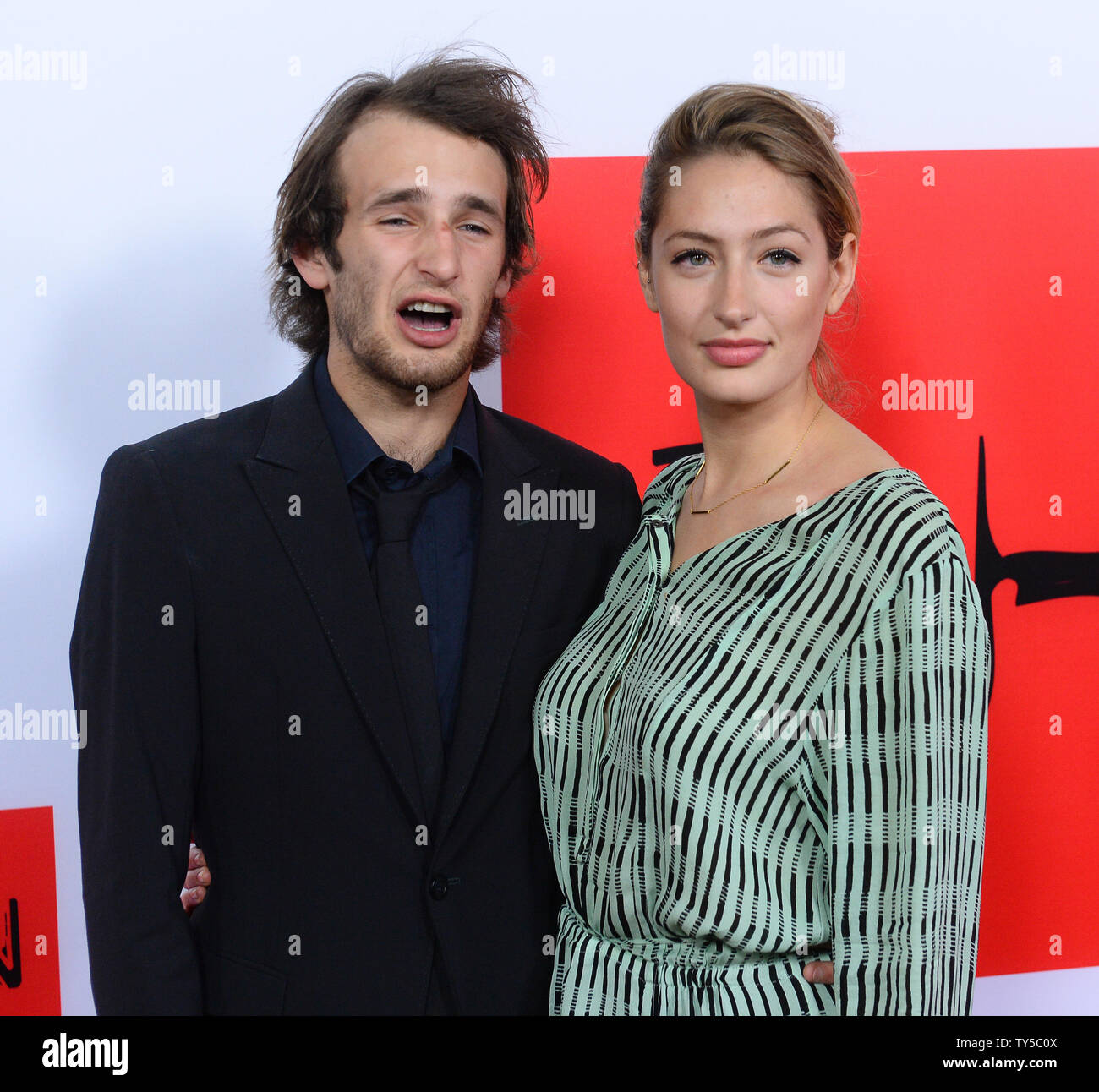 Hopper Penn and Uma Von Wittkamp attend the premiere of the motion ...