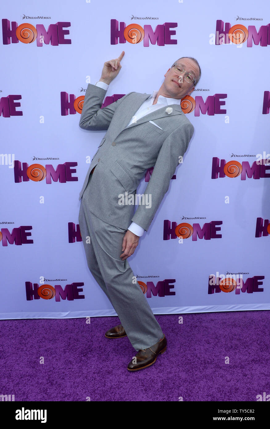 Director Tim Johnson attends the premiere of his new animated sci-fi ...