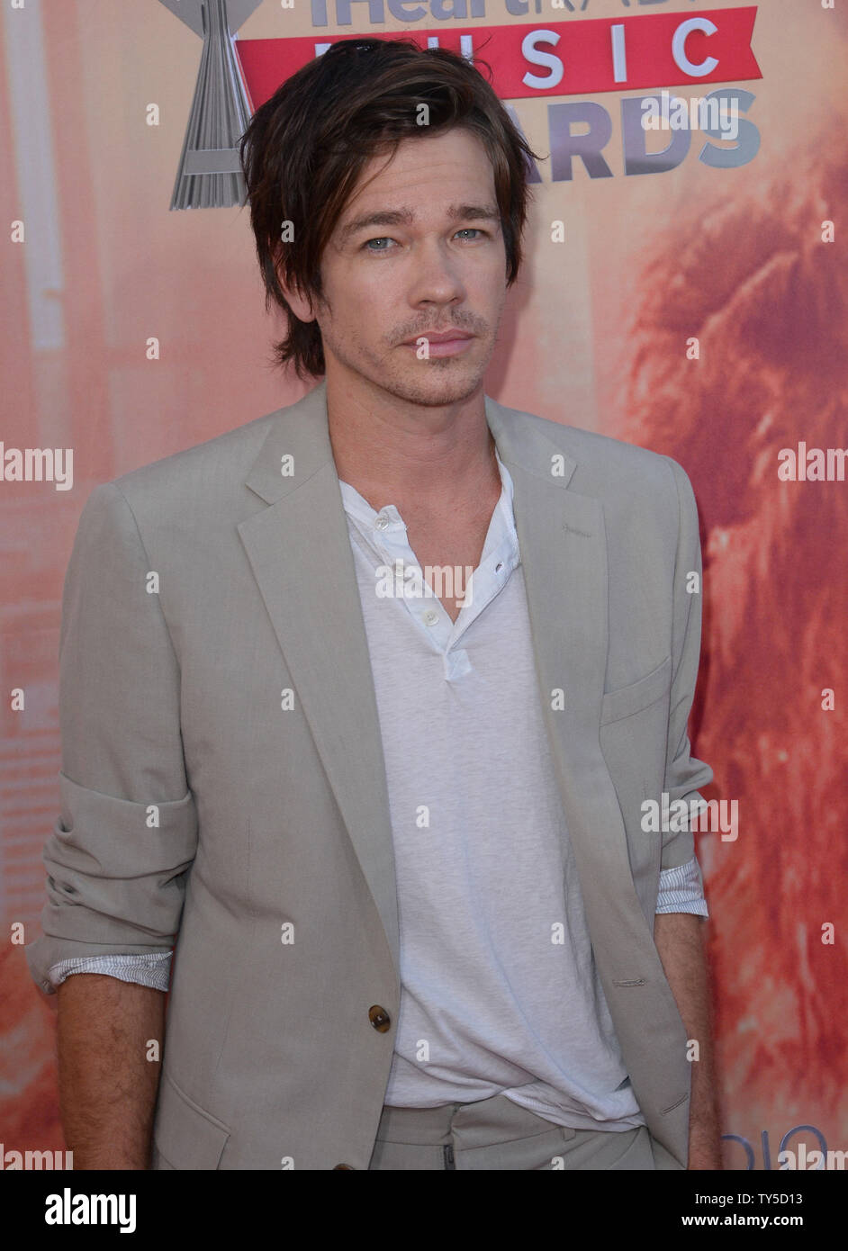 Singer Nate Ruess attends the iHeartRadio Music Awards at the Shrine ...