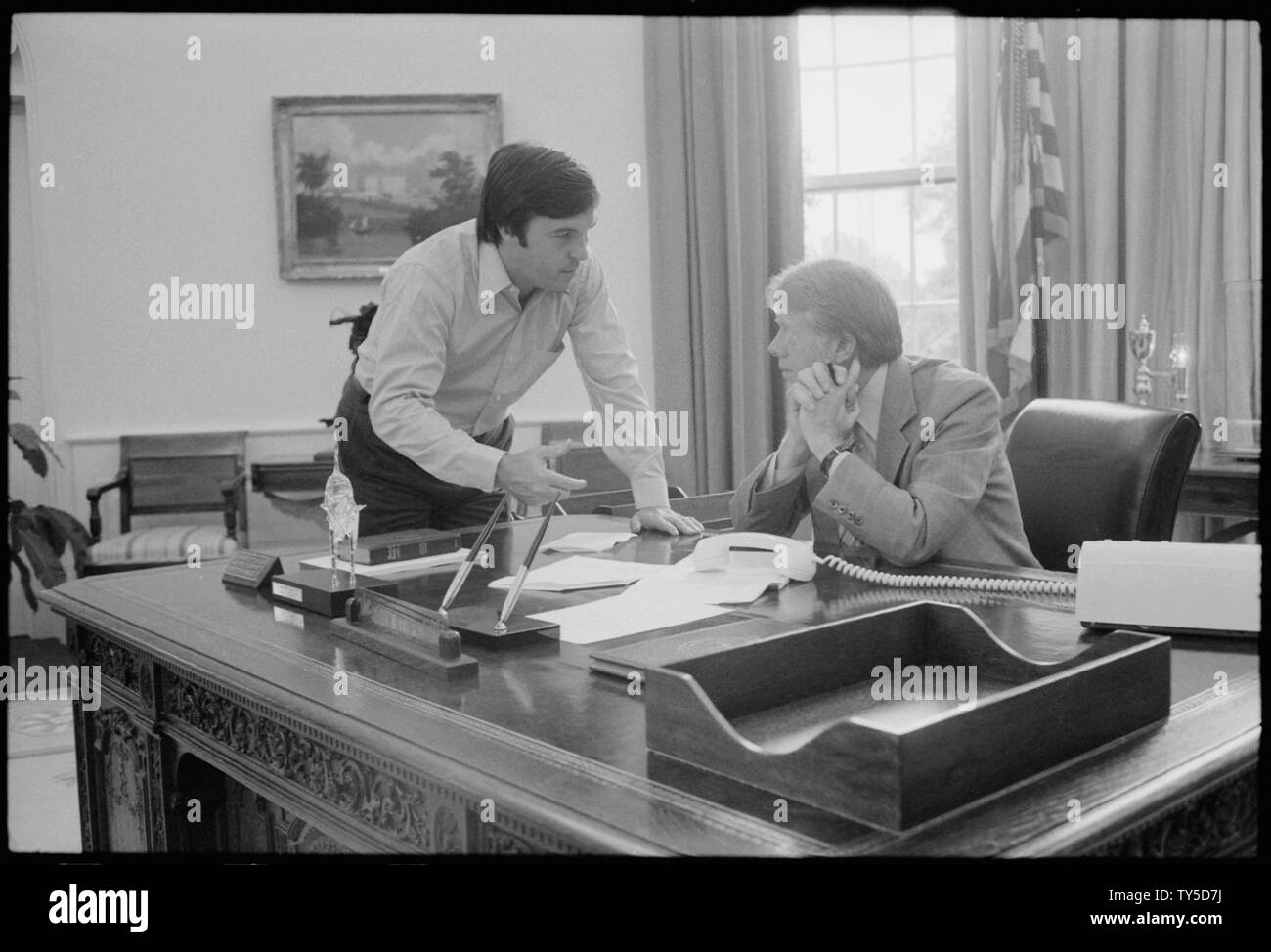 Jimmy carter hamilton jordan hi-res stock photography and images - Alamy