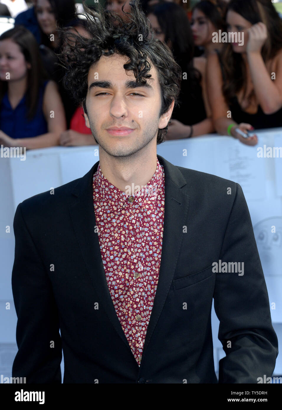 Actor Alex Wolff arrives for the MTV Movie Awards at Nokia Theatre L.A ...