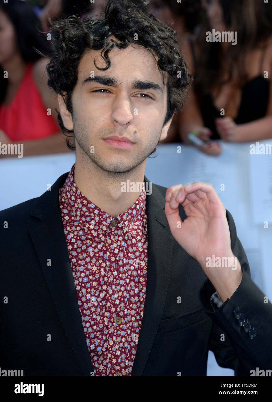 Actor Alex Wolff arrives for the MTV Movie Awards at Nokia Theatre L.A ...
