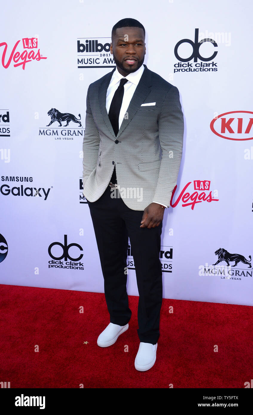 Rapper 50 Cent attends the Billboard Music Awards held at the MGM Grand ...