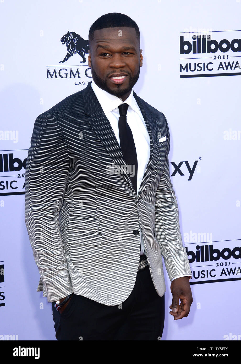 Rapper 50 Cent attends the Billboard Music Awards held at the MGM Grand ...