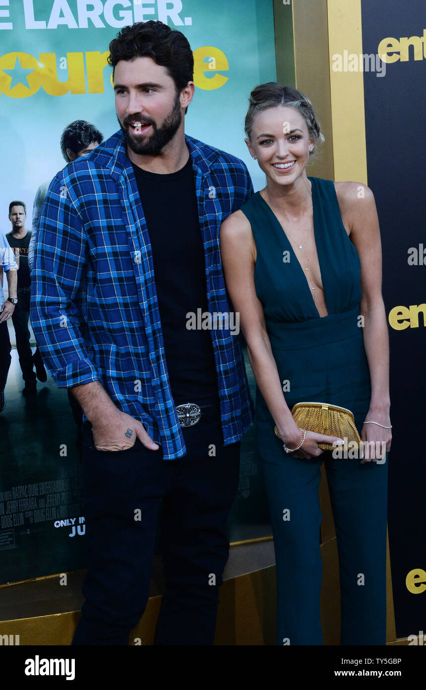 TV personality and model Brody Jenner and his girlfriend, actress ...