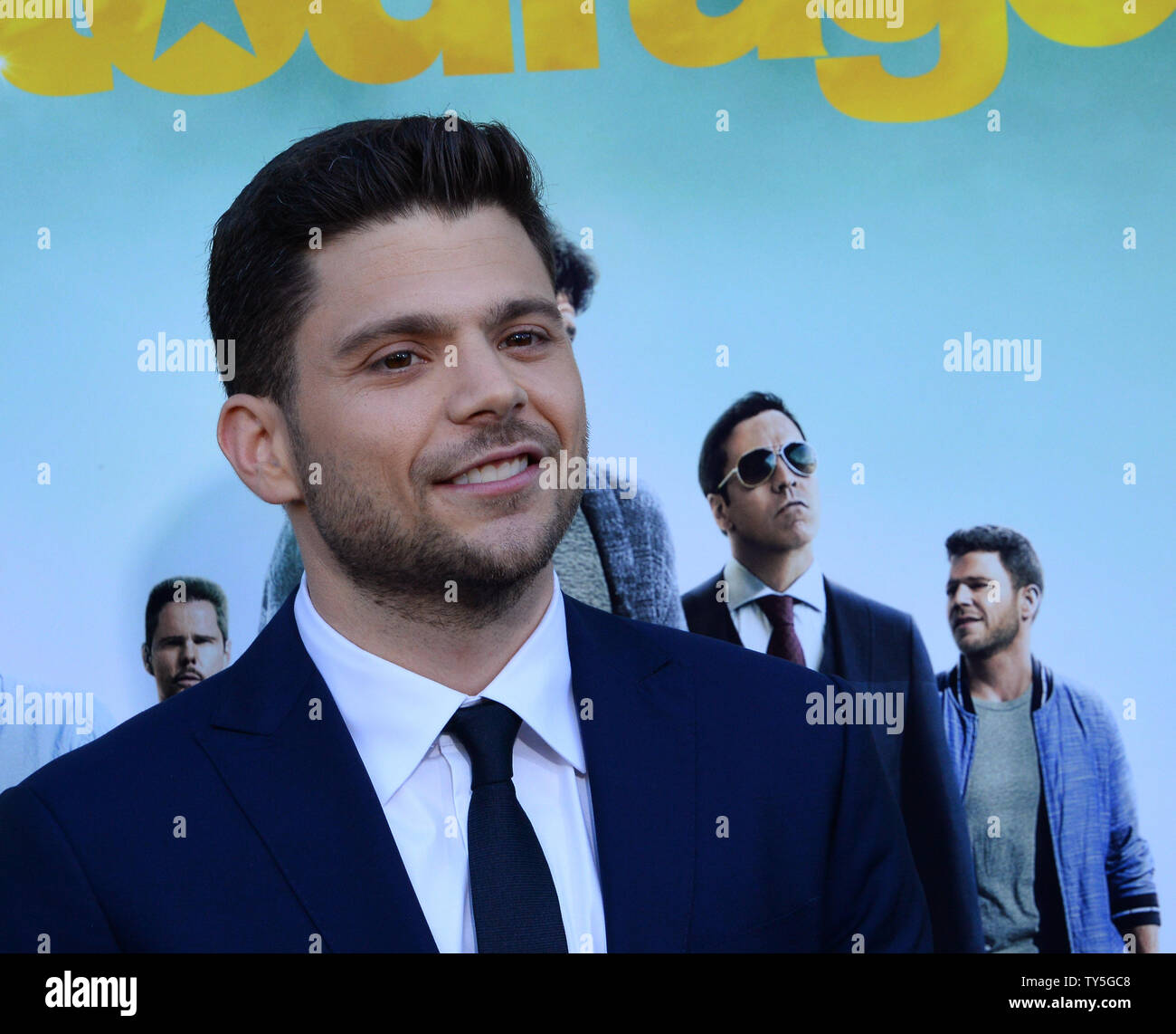 Cast member Jerry Ferrara attends the premiere of the motion picture ...