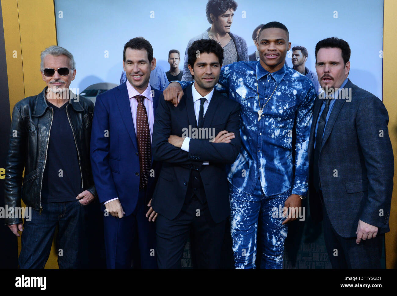 Cast members Billy Bob Thorton, director Doug Ellin, Adrian Grenier ...
