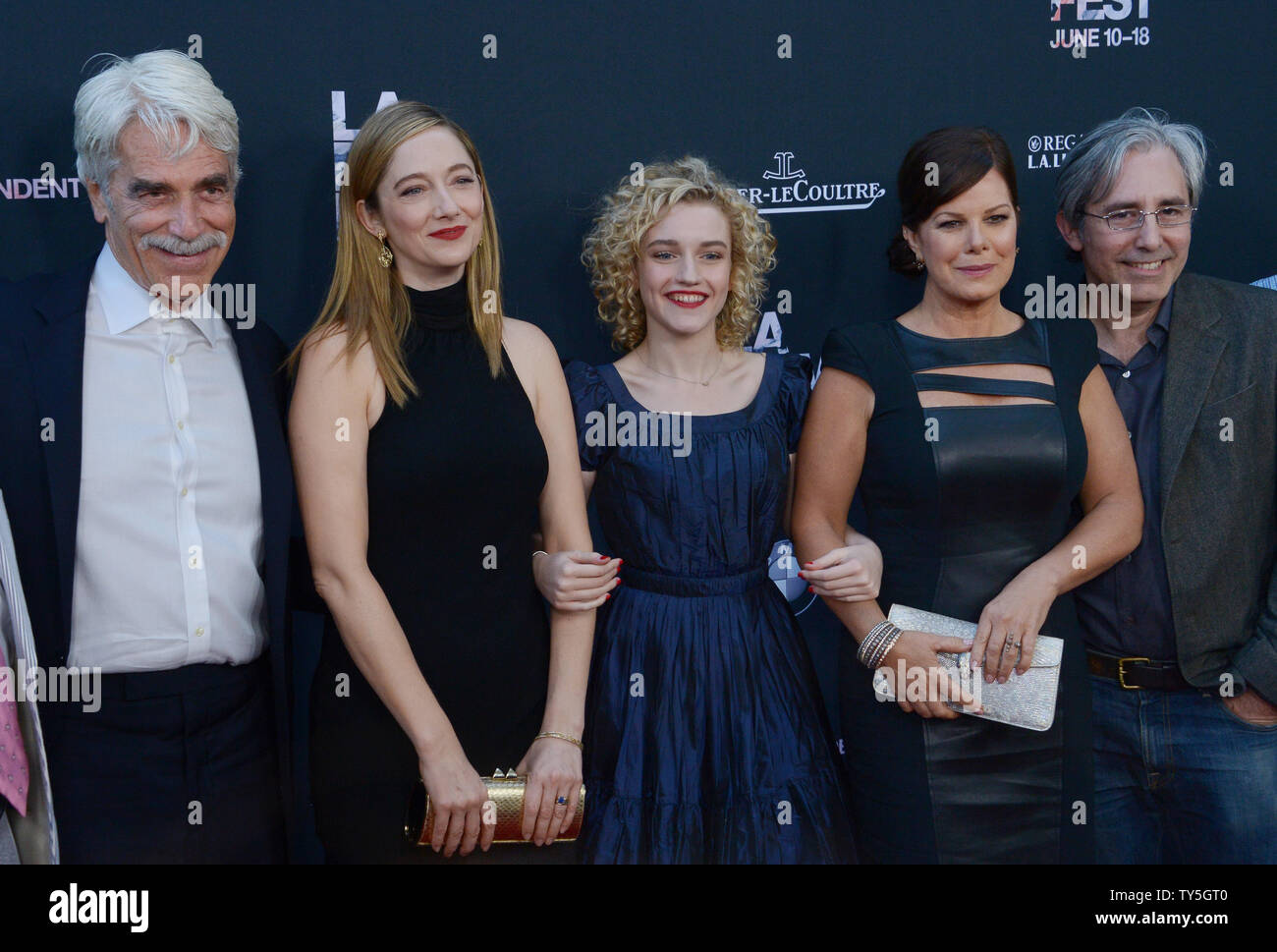 Cast members Sam Elliott, Judy Greer, Julia Garner, Marcia Gay Harden ...