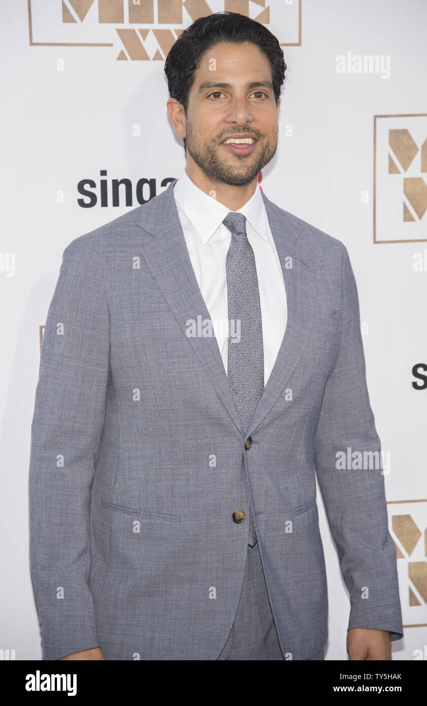 Adam rodriguez attends the magic mike hi-res stock photography and ...