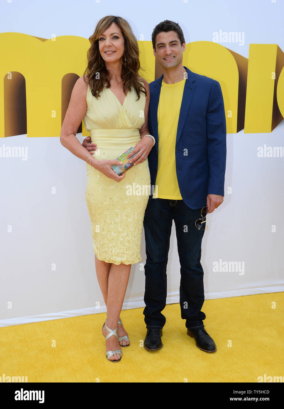 Cast member Allison Janney the voice of Madge Nelson in the animated ...