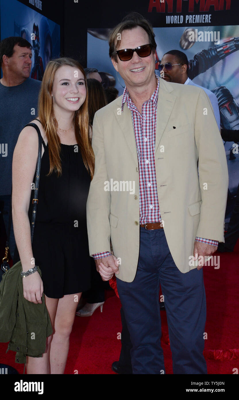Actor Bill Paxton and his daughter Lydia Paxton attend the premiere of ...