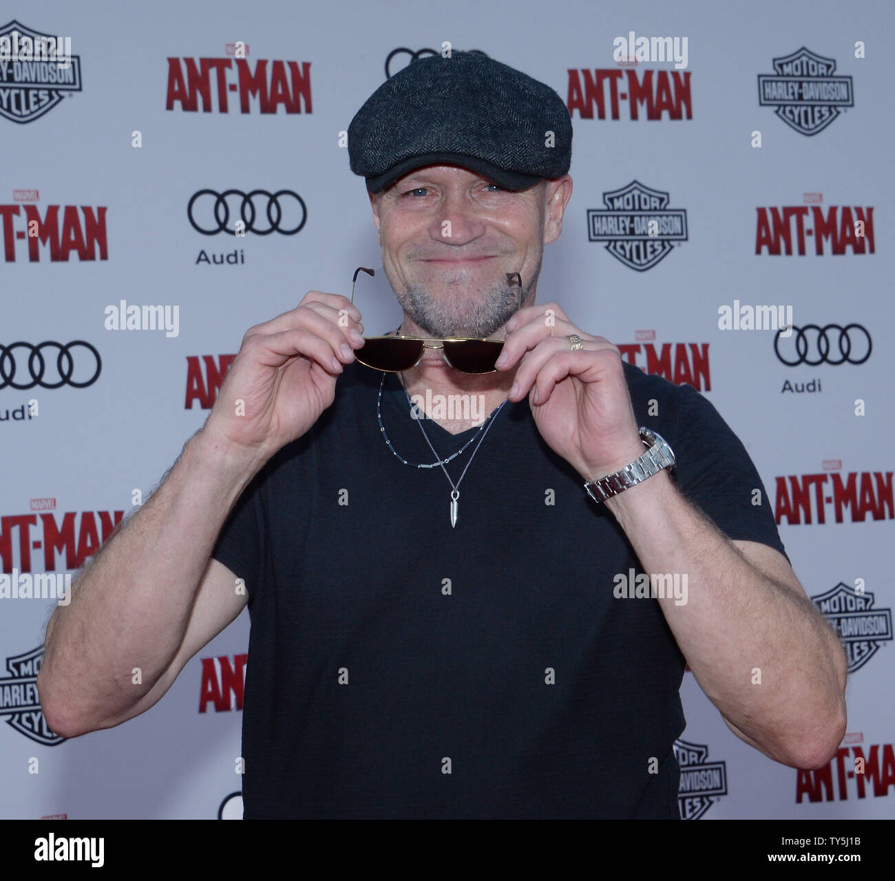 Actor Michael Rooker attends the premiere of the sci-fi motion picture ...