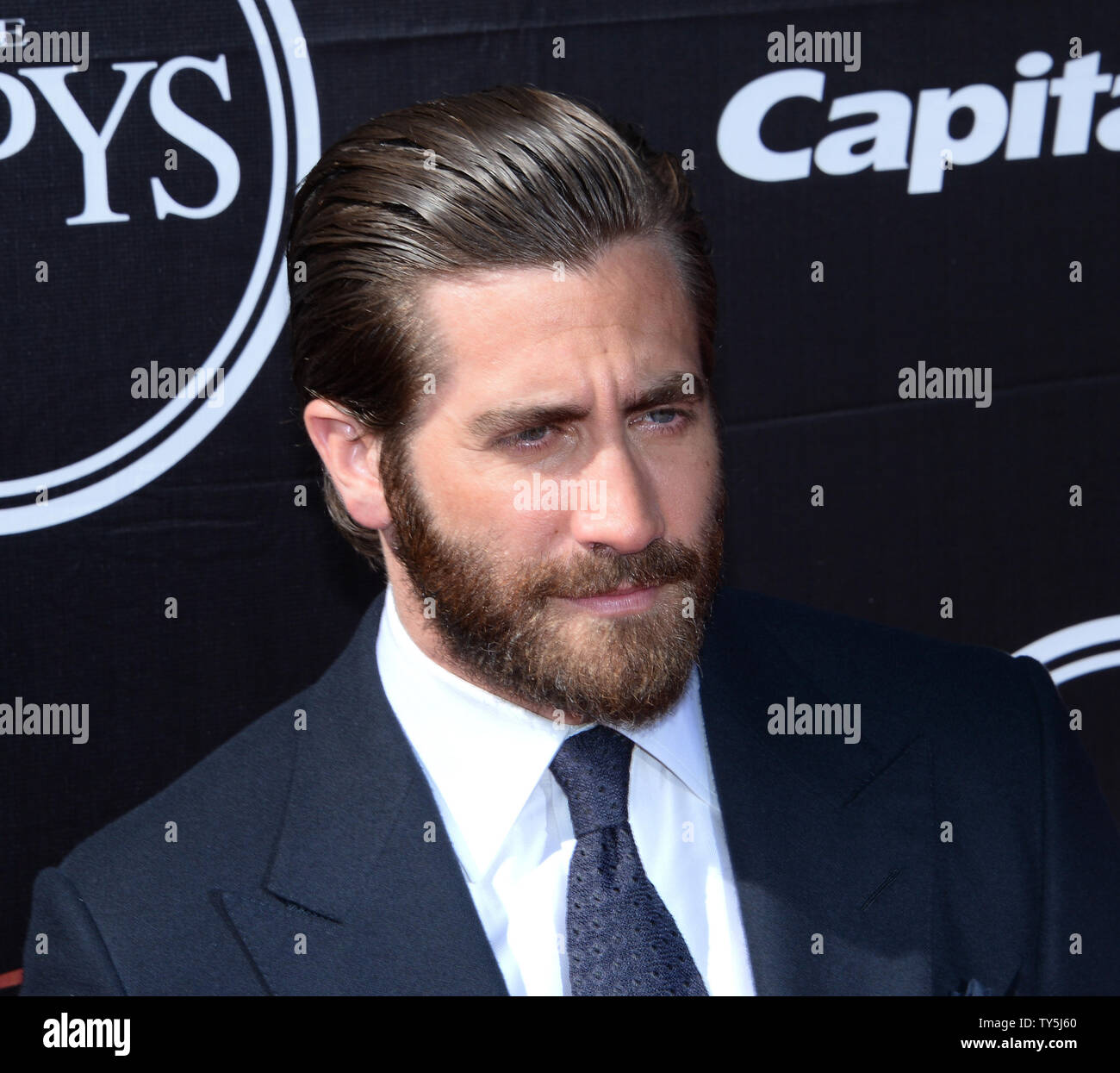 Actor Jake Gyllenhaal attends the ESPY Awards at Microsoft Theater in ...