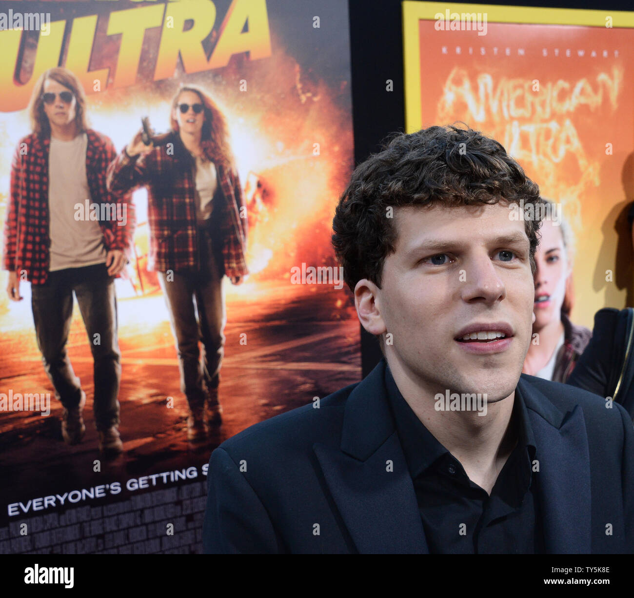 Cast member Jesse Eisenberg attends the premiere of the motion picture ...