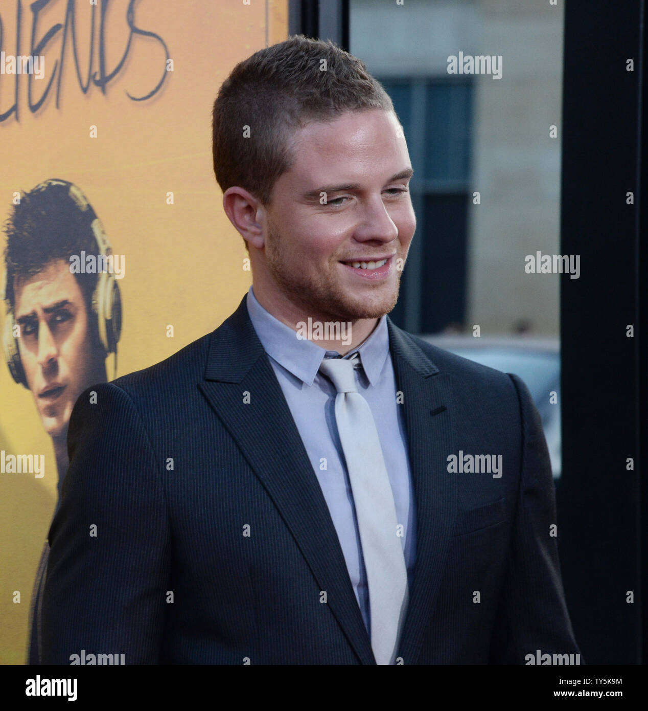 Actor Jonny Weston attends the premiere of the motion picture romantic ...