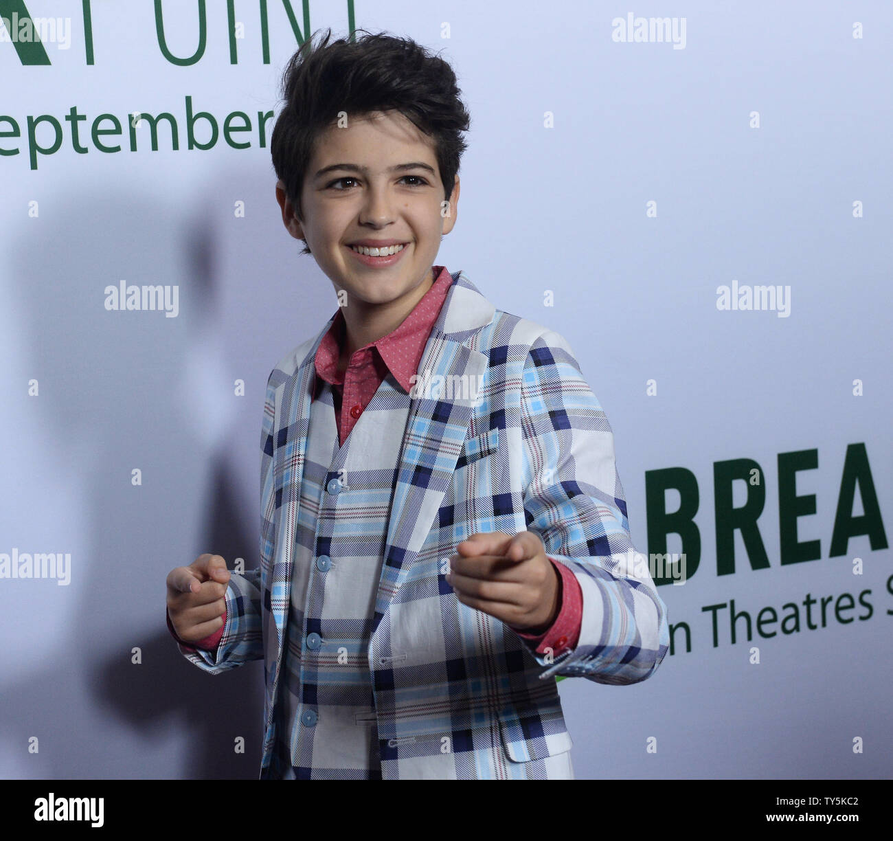 Cast member Joshua Rush attends the premiere of the motion picture ...