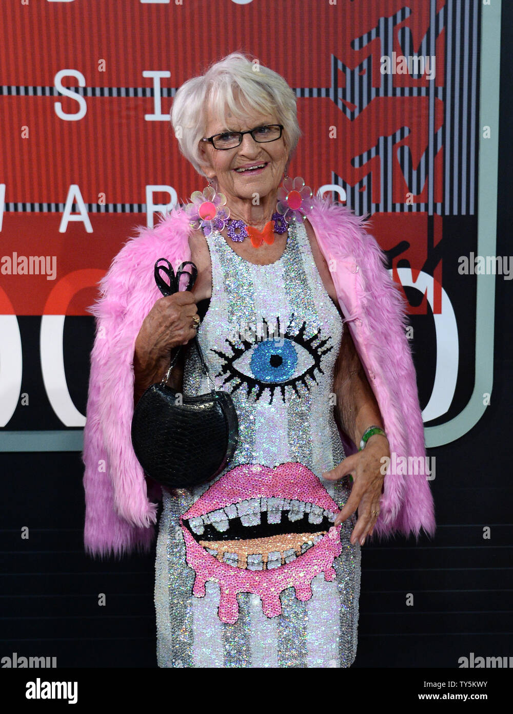 Internet personality Baddie Winkle arrives on the red carpet for the ...