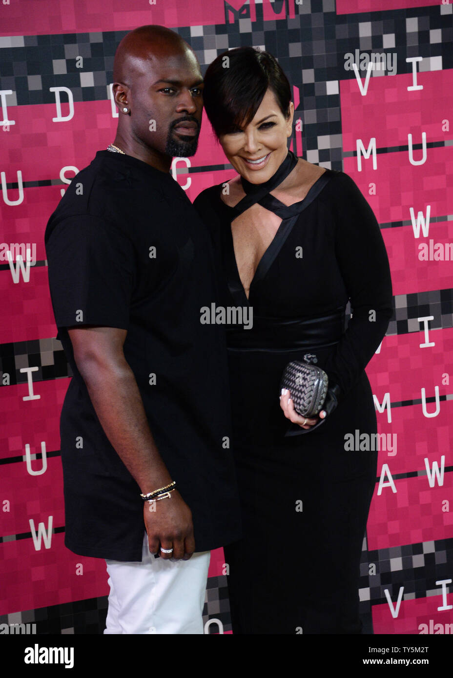 TV personality Kris Jenner and her boyfriend Corey Gamble arrive on the ...