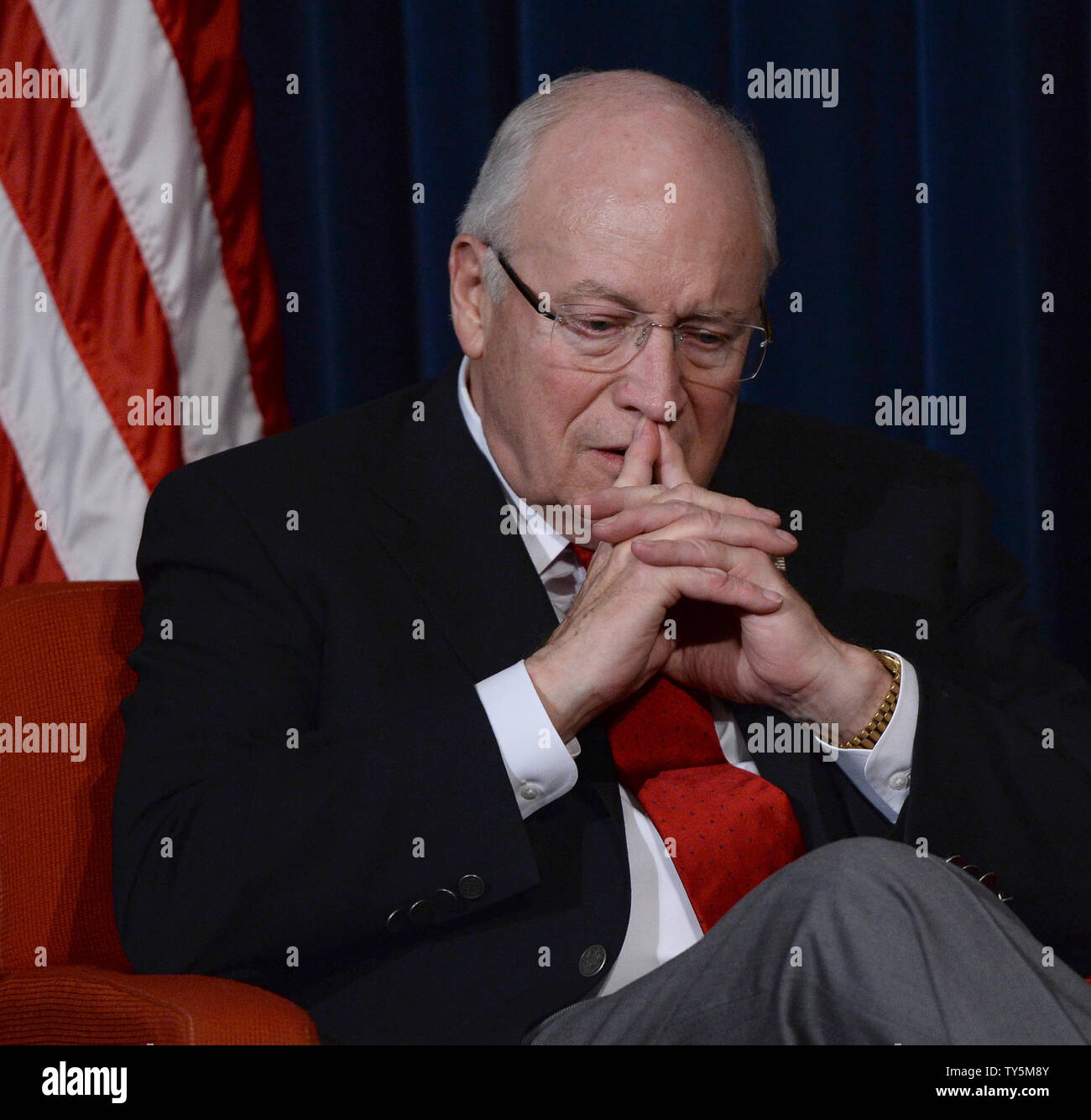 Former Vice President Richard Cheney And His Daughter Liz Cheney Sign