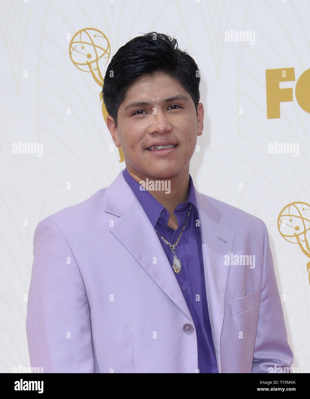 Johnny Ortiz from "American Crime" arrives at the 67th Primetime Emmy ...