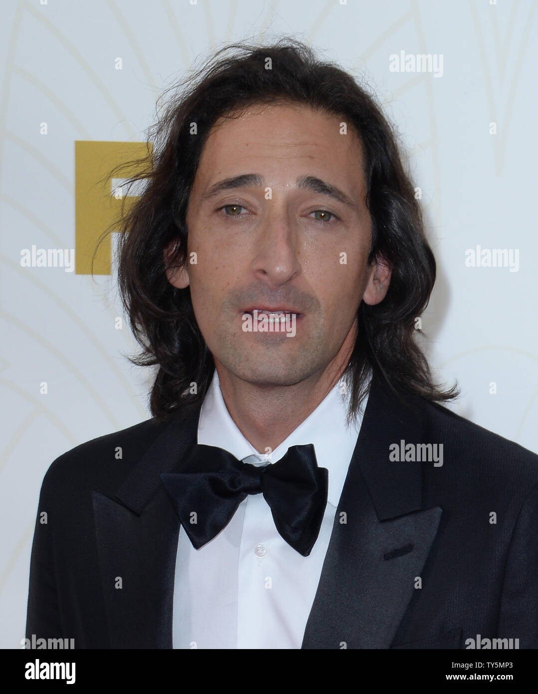 Actor Adrien Brody arrives at the 67th Primetime Emmy Awards in the ...