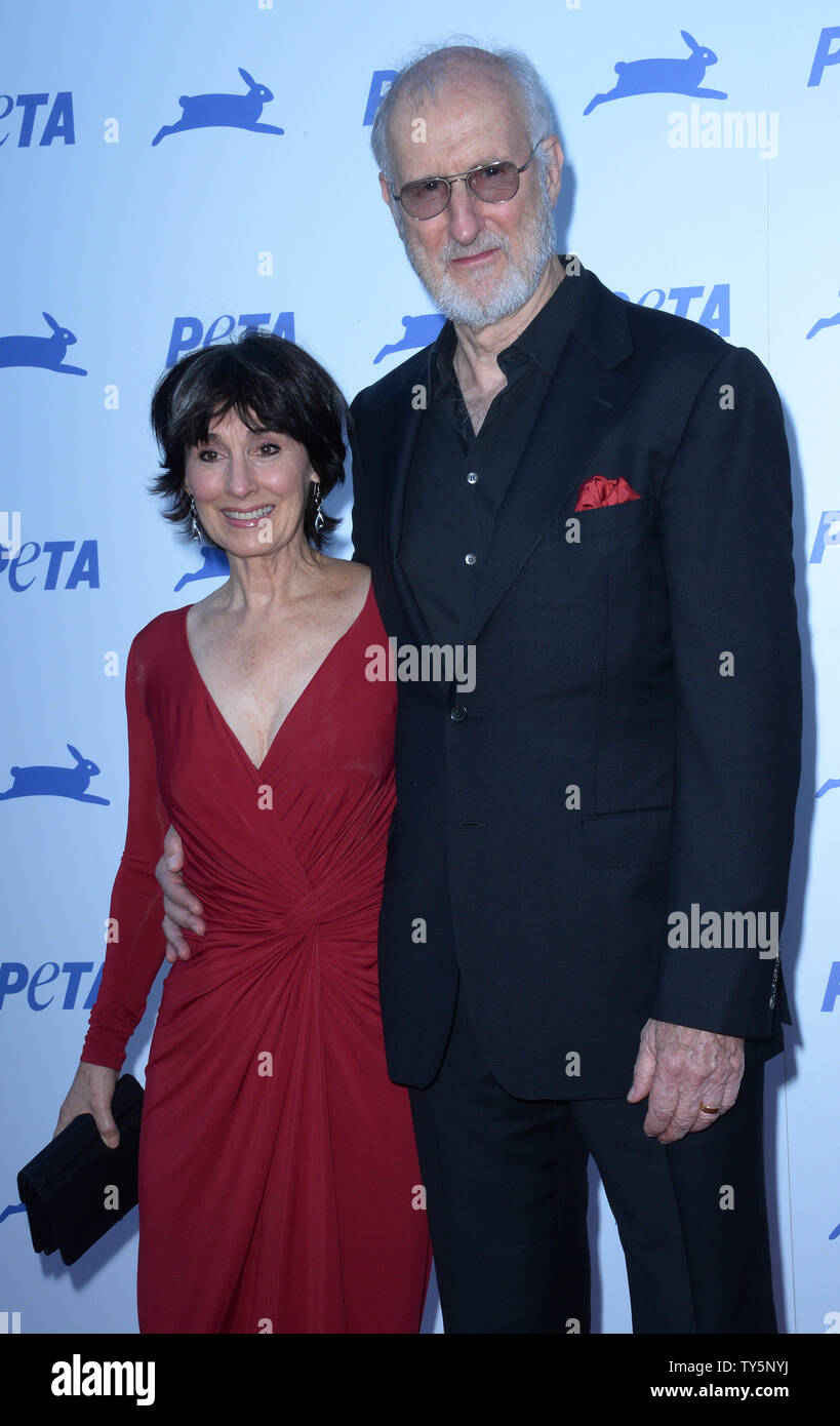 Actors Anna Stuart (L) and James Cromwell attend PETA's 35th ...