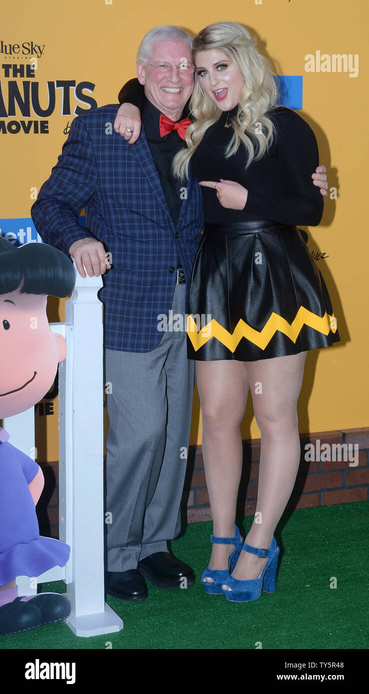 Singer/songwriter and soundtrack performer Meghan Trainor and her ...