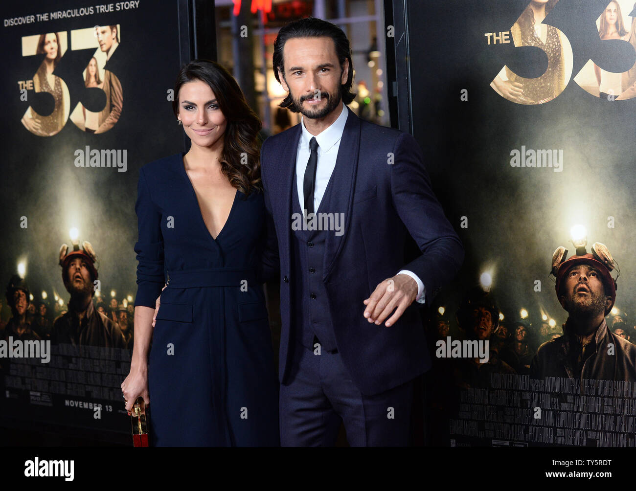 Cast member Rodrigo Santoro and his partner, Brazilian actress, singer ...