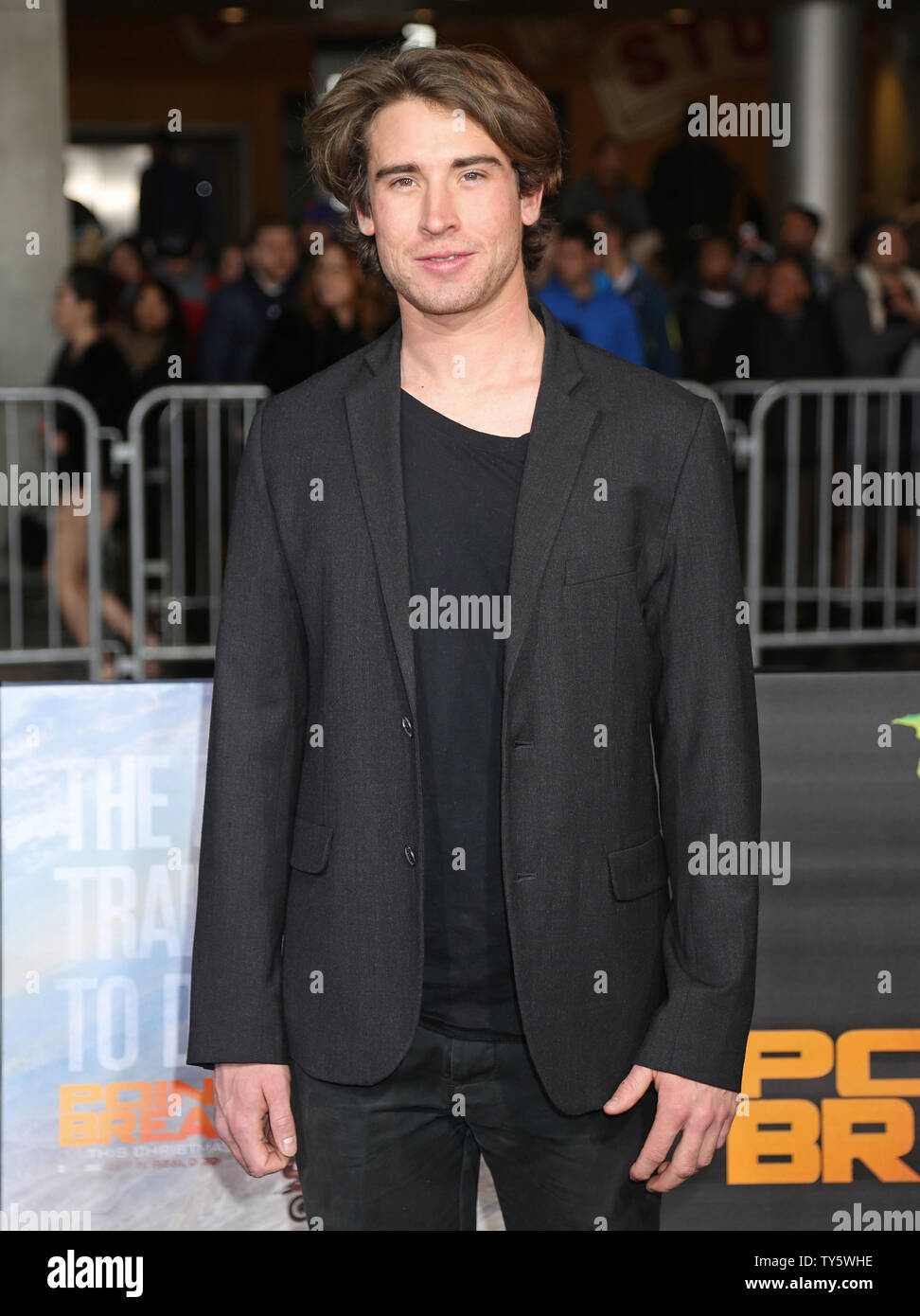 Christian Haller attends the premiere of the film "Point Break" at the ...
