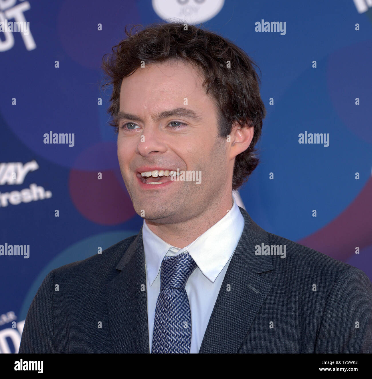 Cast member Bill Hader, the voice of Fear in the animated motion ...