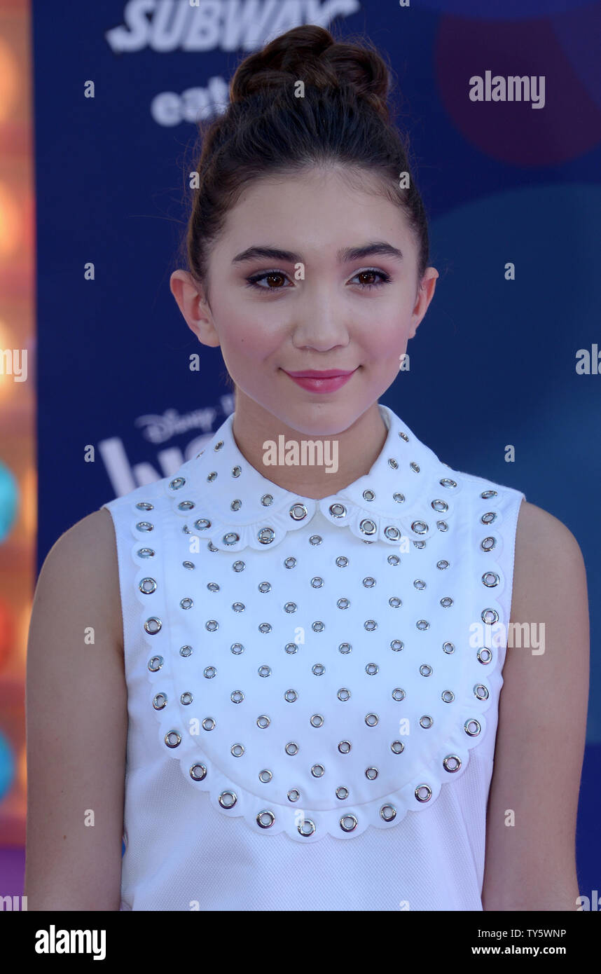 Actress Rowan Blanchard attends the premiere of the animated motion ...