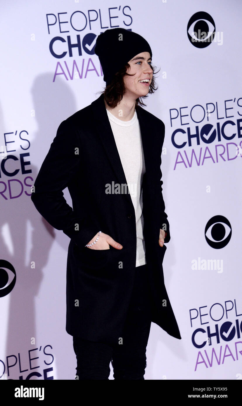 Internet personality Nash Grier arrives for the 42nd annual People's ...