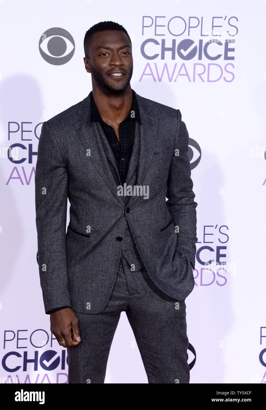 Actor Aldis Hodge arrives for the 42nd annual People's Choice Awards at ...