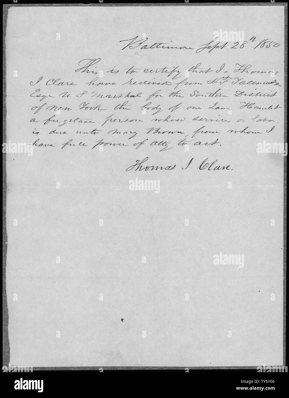 Runaway slave hi-res stock photography and images - Alamy