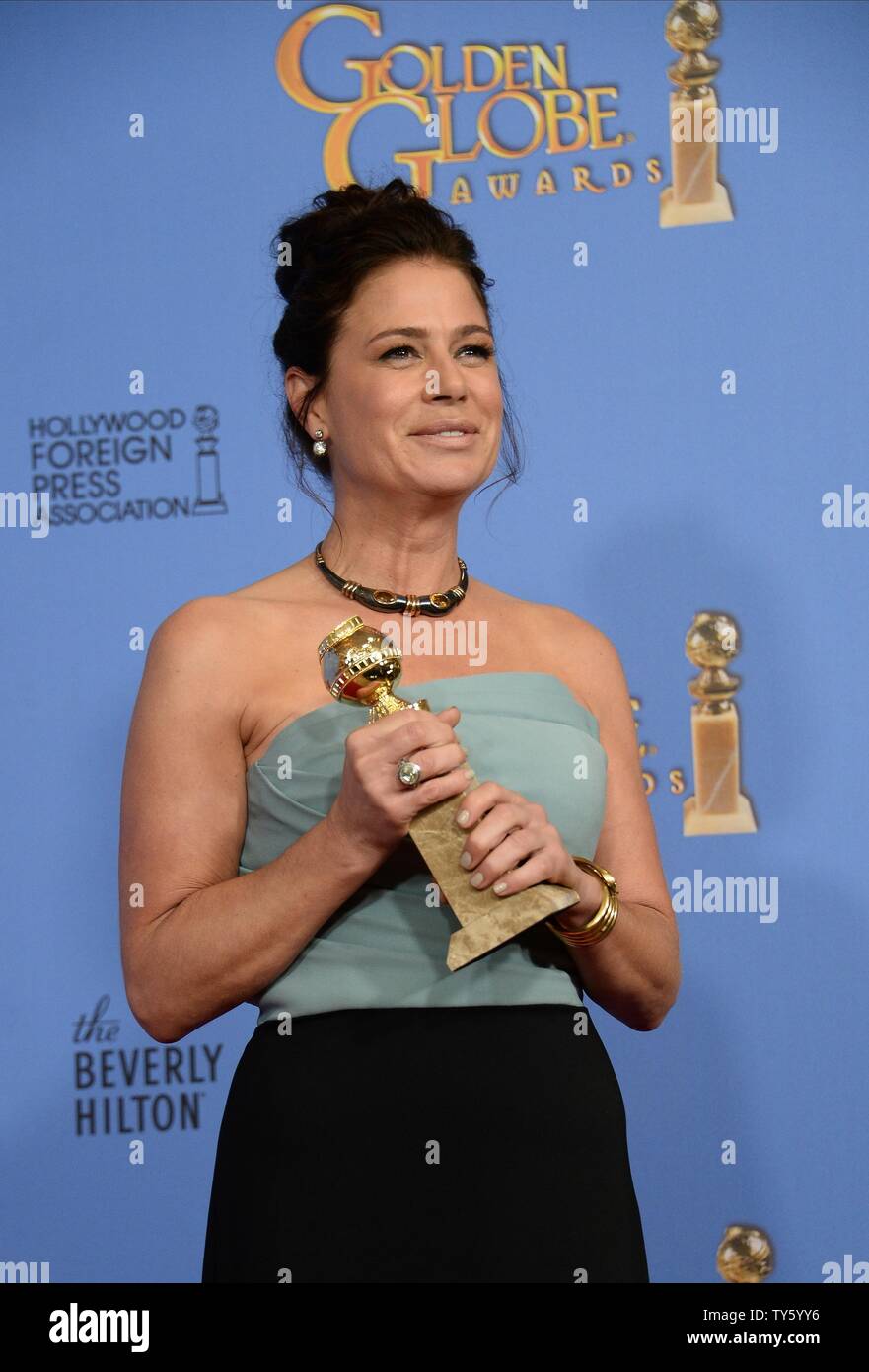 Actress Maura Tierney, winner of the award for Best Performance by an ...