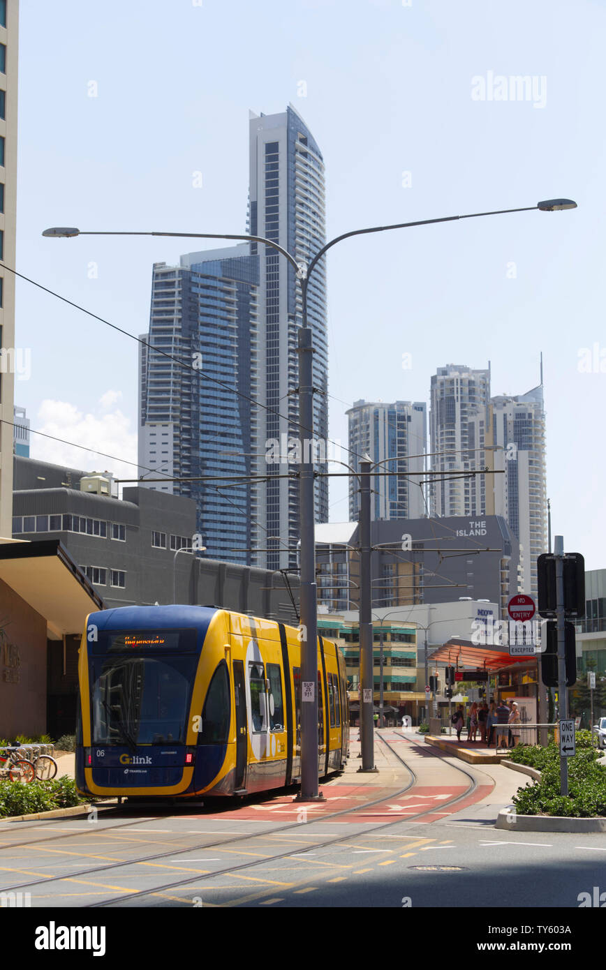 Gold coast light rail hi-res stock photography and images - Alamy