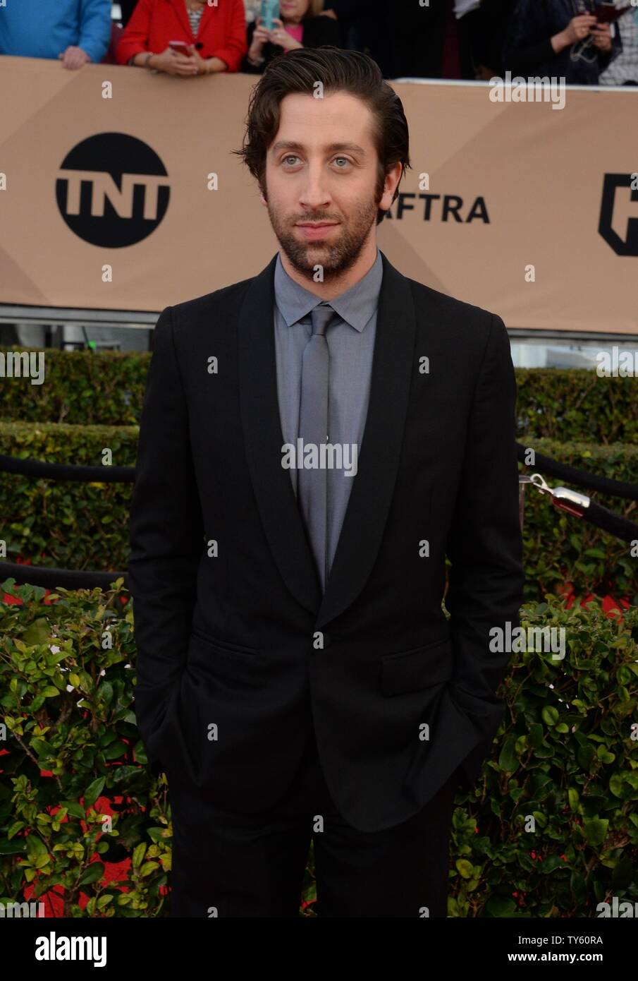 Actor Simon Helberg attends the 22nd annual Screen Actors Guild Awards ...