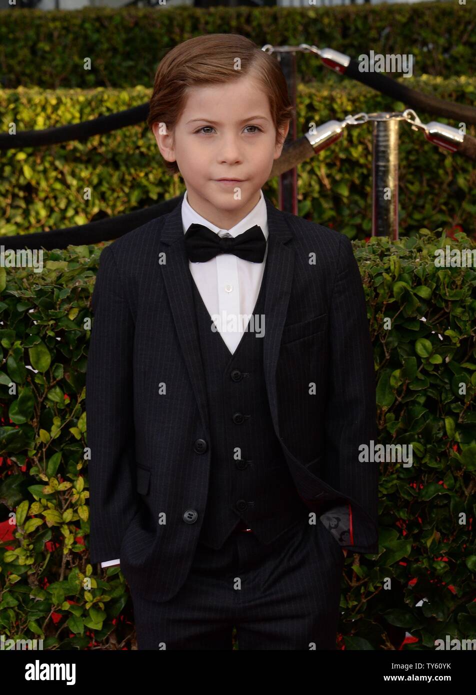Actor Jacob Tremblay attends the 22nd annual Screen Actors Guild Awards ...