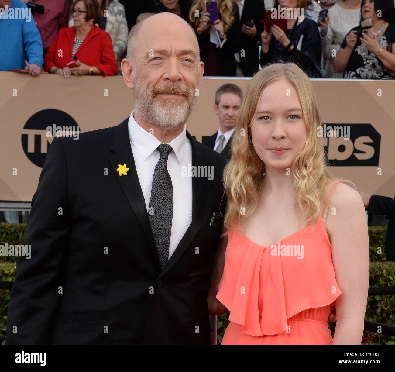 From left, actor J.K. Simmons and Olivia Simmons attend the 22nd annual ...