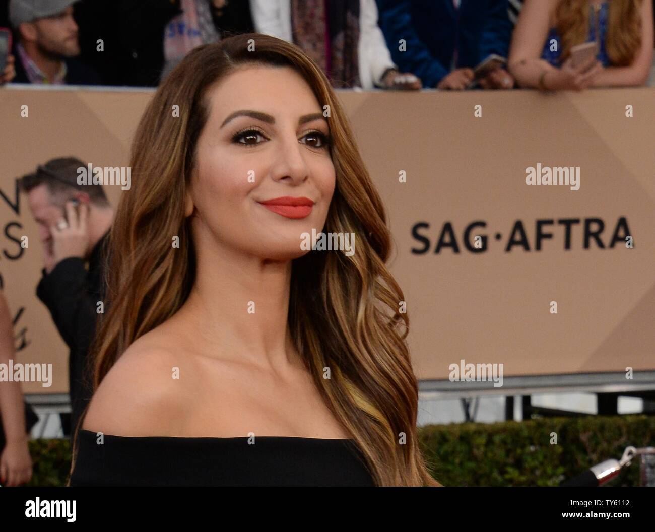 Actress Nasim Pedrad attends the 22nd annual Screen Actors Guild Awards at the Shrine Auditorium ...