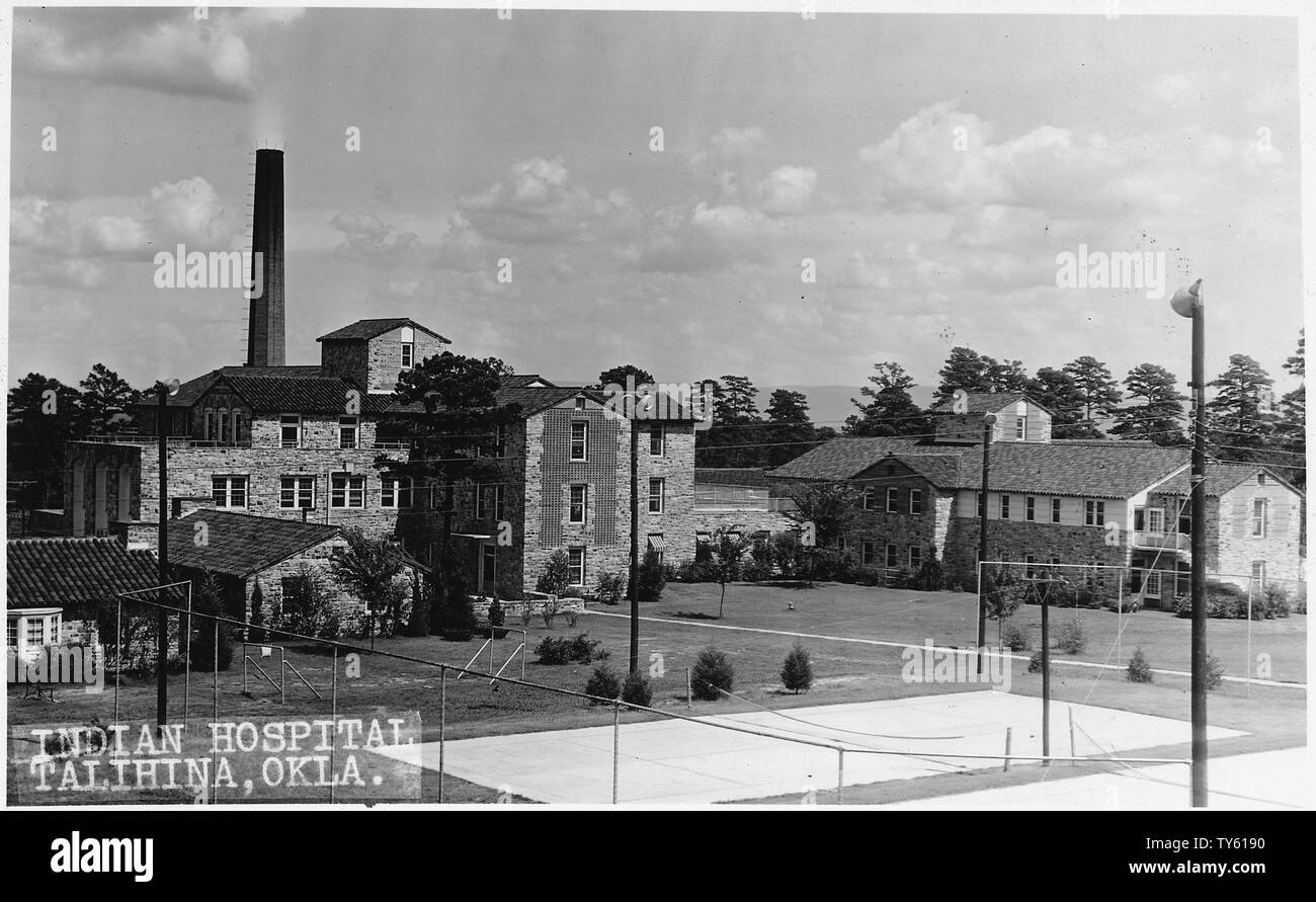 Indian hospital. Talihina, Oklahoma; Scope and content: Postcard views ...
