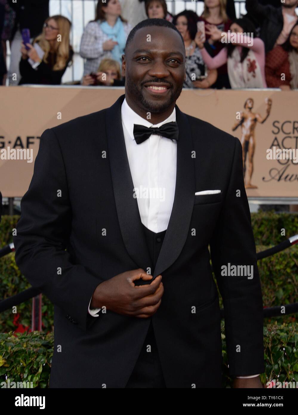 Actor Adewale Akinnuoye-Agbaje attends the 22nd annual Screen Actors ...