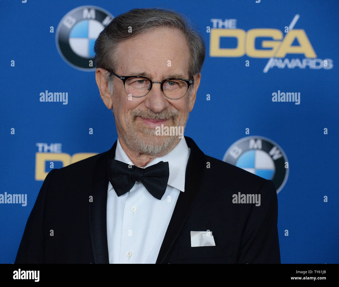 Director Steven Spielberg arrives on the red carpet for the 68th annual ...