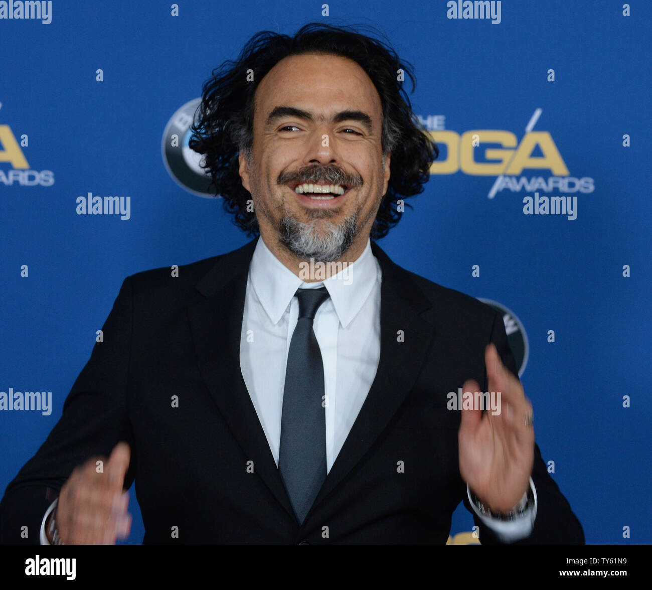 Director Alejandro Gonzalez arrives on the red carpet for the 68th ...