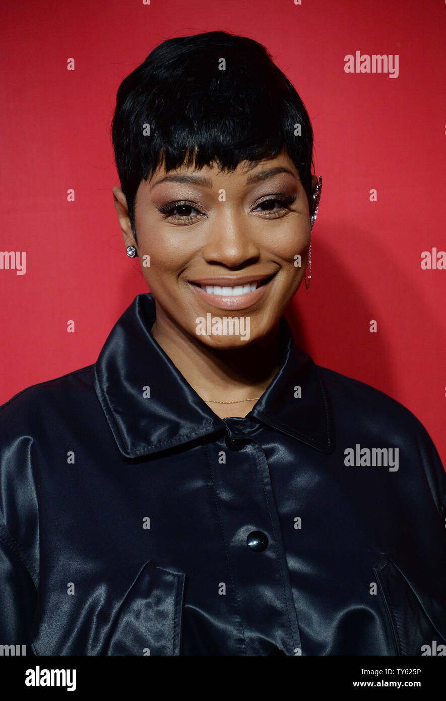 Actress Keke Palmer arrives for the MusiCares Person of the Year gala ...