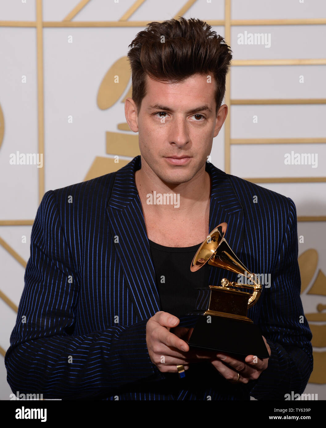 Producer Mark Ronson, winner of Best Pop Duo/Group Performance for ...